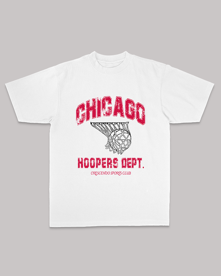 HOOPERS DEPT. CHICAGO WHITE TEE – Crescendo